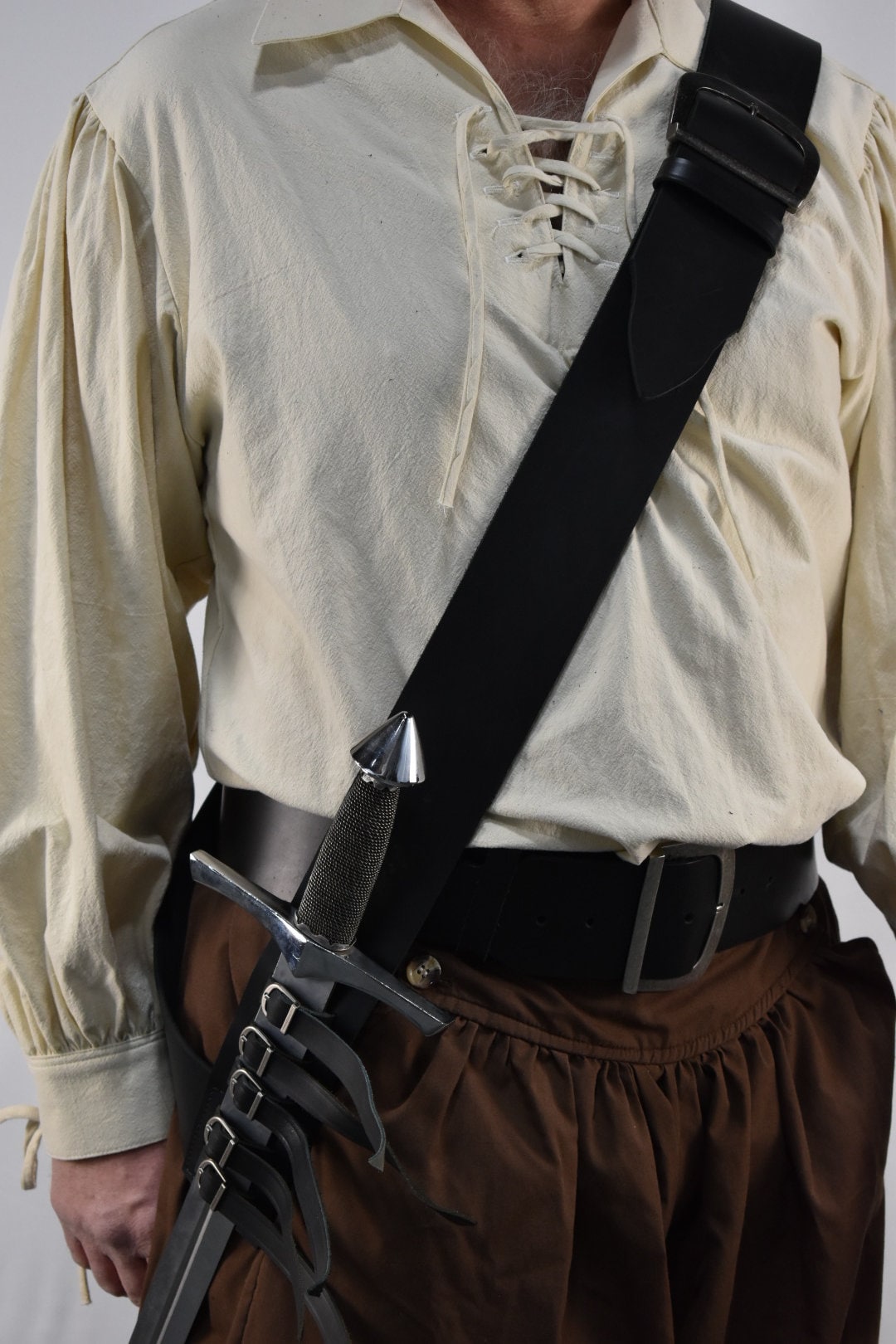 Sword Baldric, Rapier Baldric, Leather Baldric - Etsy