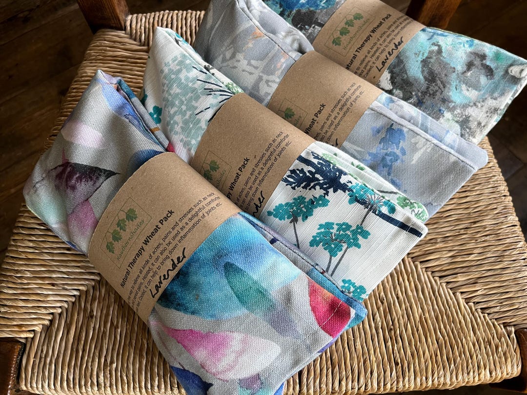 Lavender Heat Wheat Pack: Natural Pain Relief Therapy - Etsy