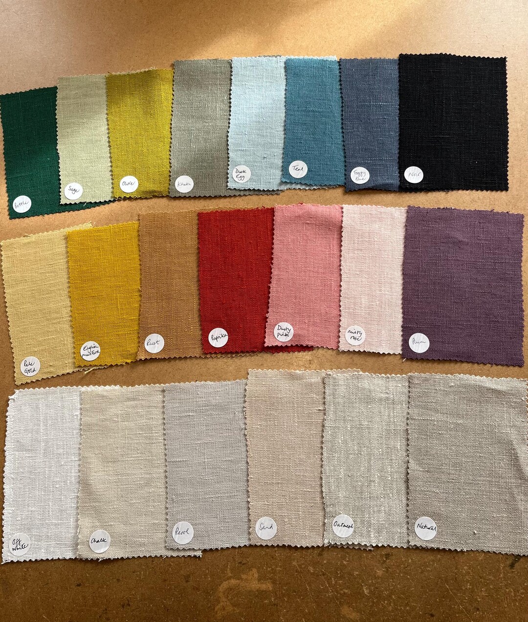 Fabric Sample | Swatch for Colour Matching Bespoke Lampshade ...