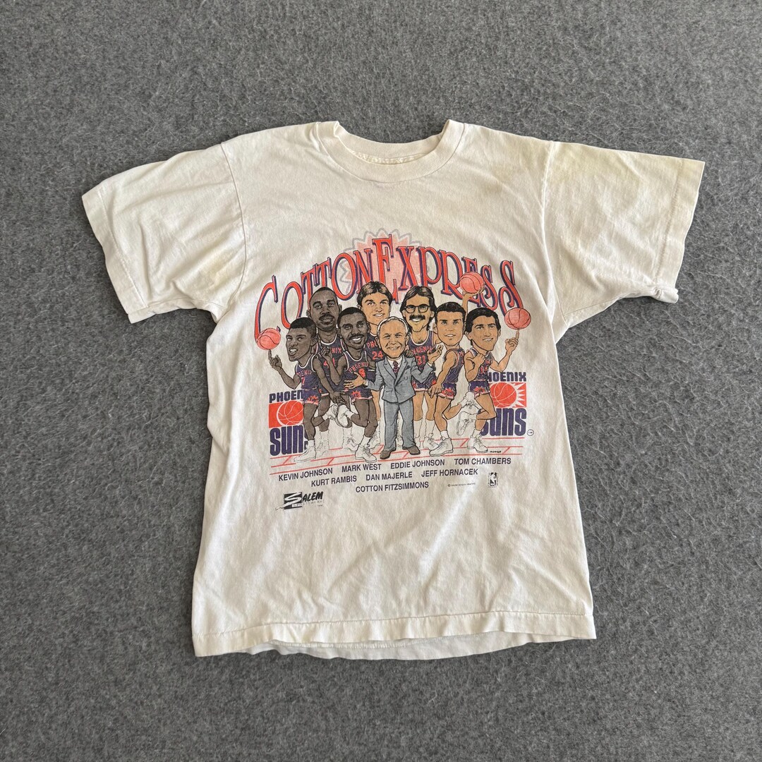 Phoenix Suns 1990 Caricature NBA Salem Fruit Loom Tee Small - Etsy