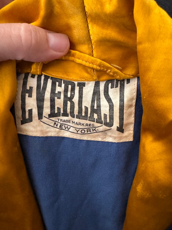 50s Everlast Silk Boxing Robe - Gem