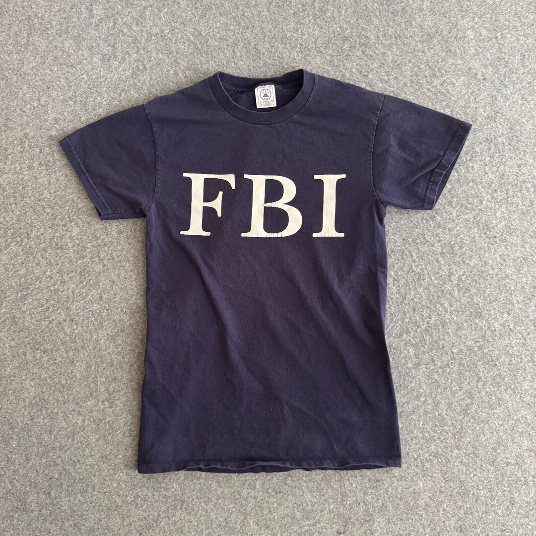 FBI 90s Tee Small - Etsy
