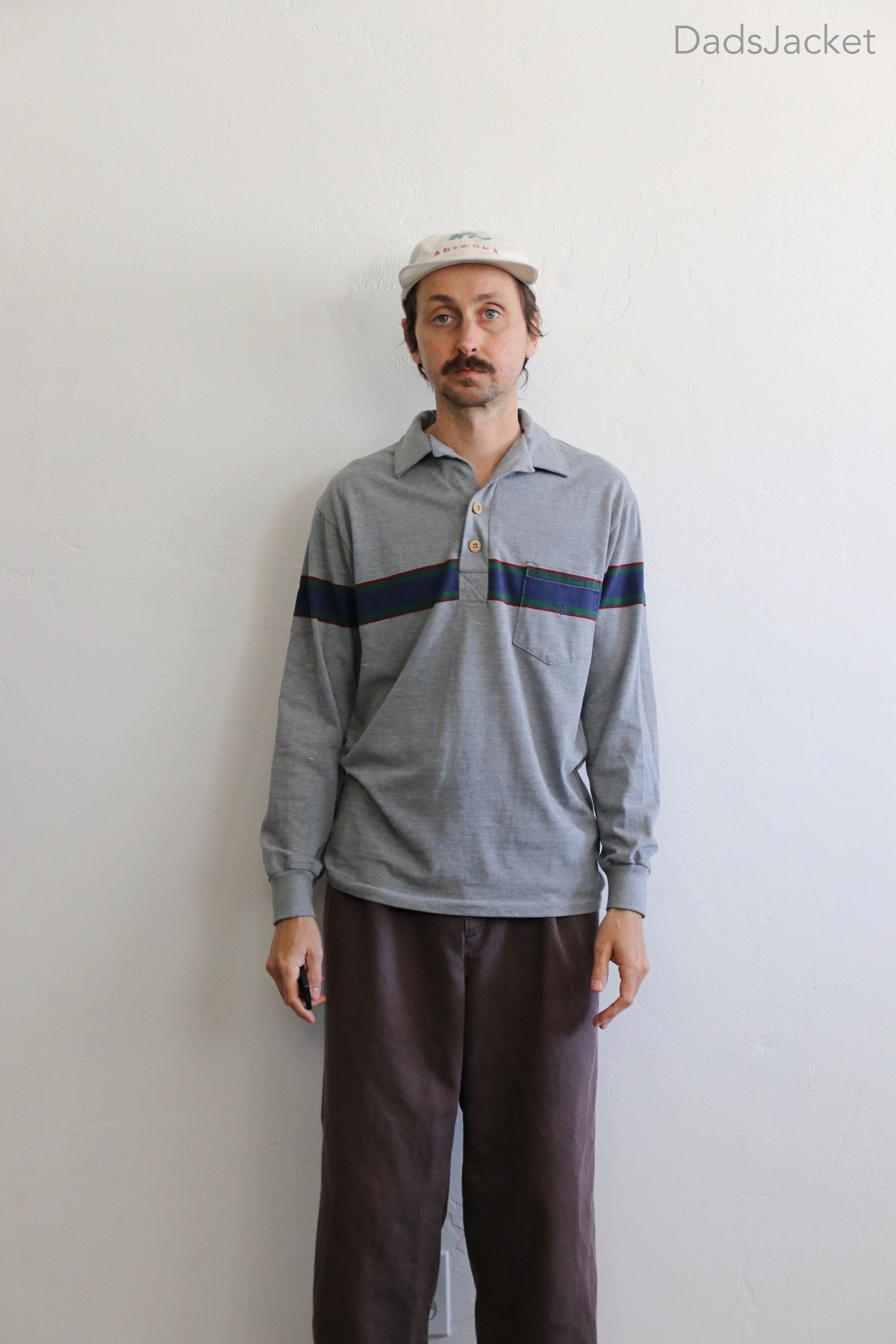 80s OP Striped Rugby Style Long Sleeve Shirt Medium - Etsy