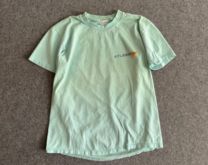 Vintage Surfing 80s Stubbies Teal Beach Single Stitch Tee Small - Etsy