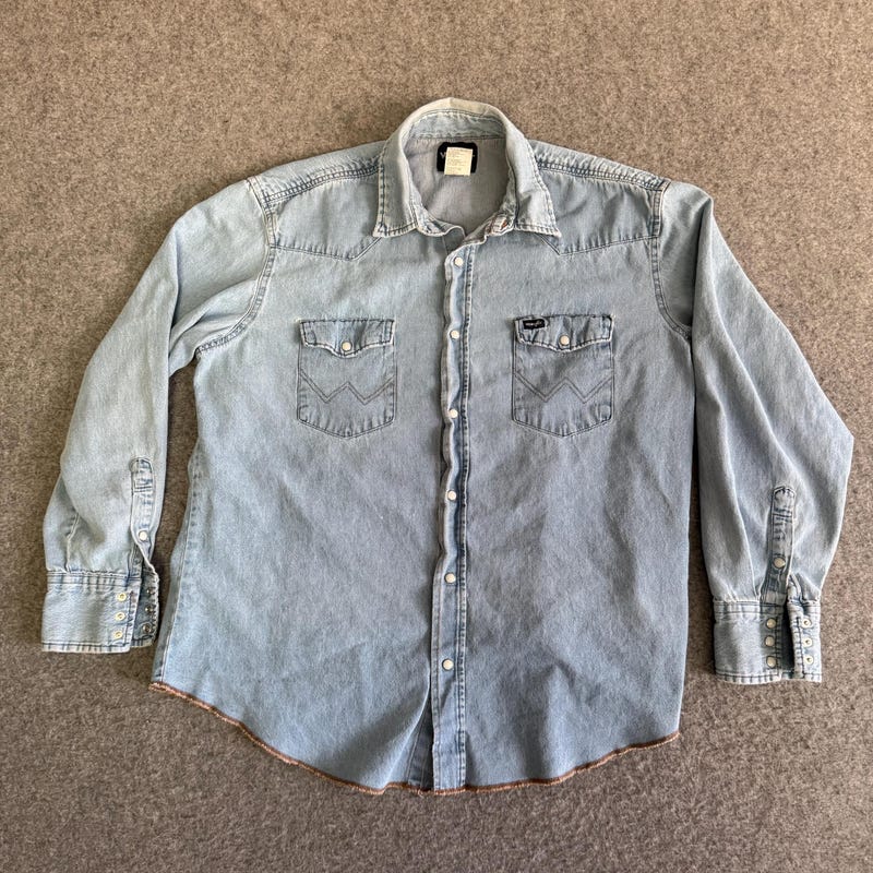 Vintage Pearl Snap Dress - Etsy