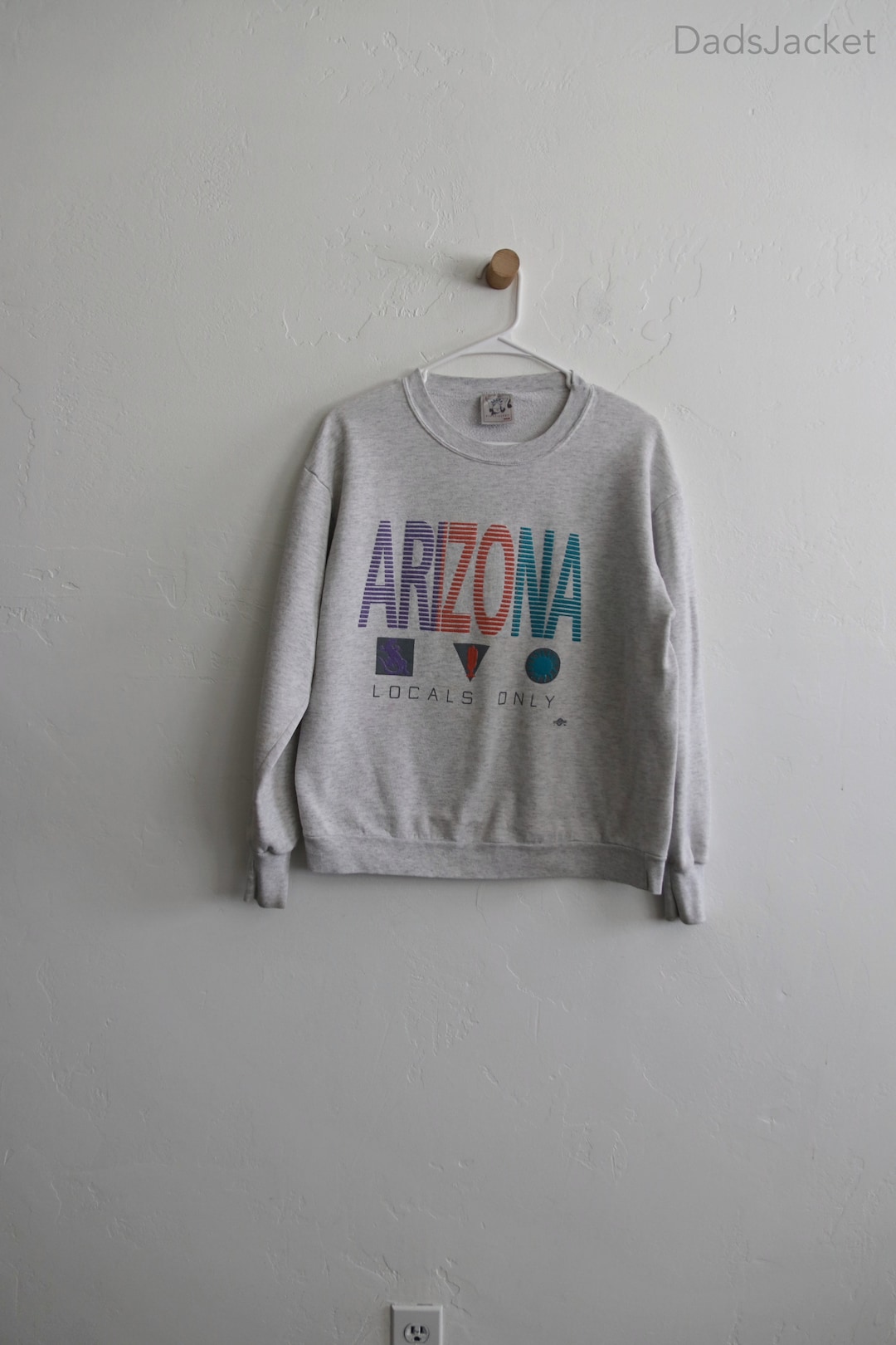 90s Arizona Locals Only Pastel Sweatshirt Medium - Etsy