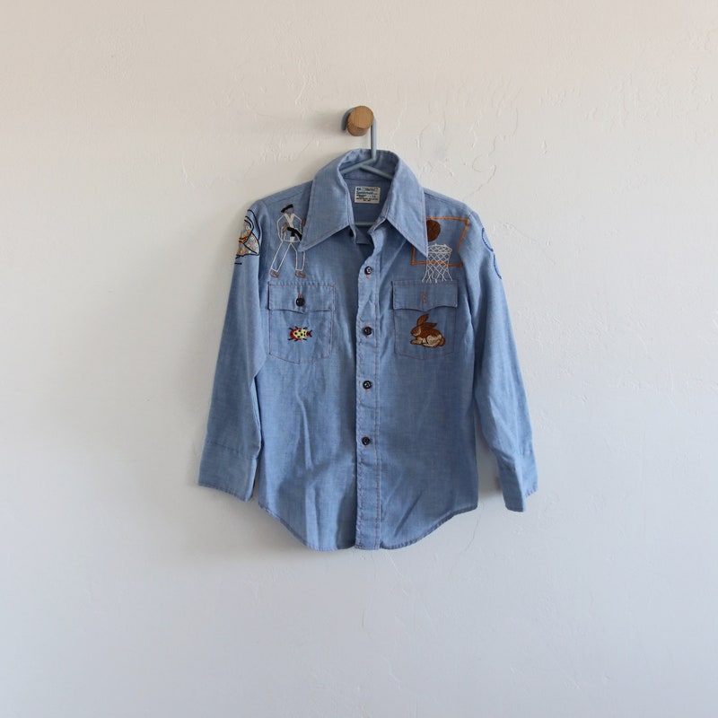 Embroidered Shirts - Etsy