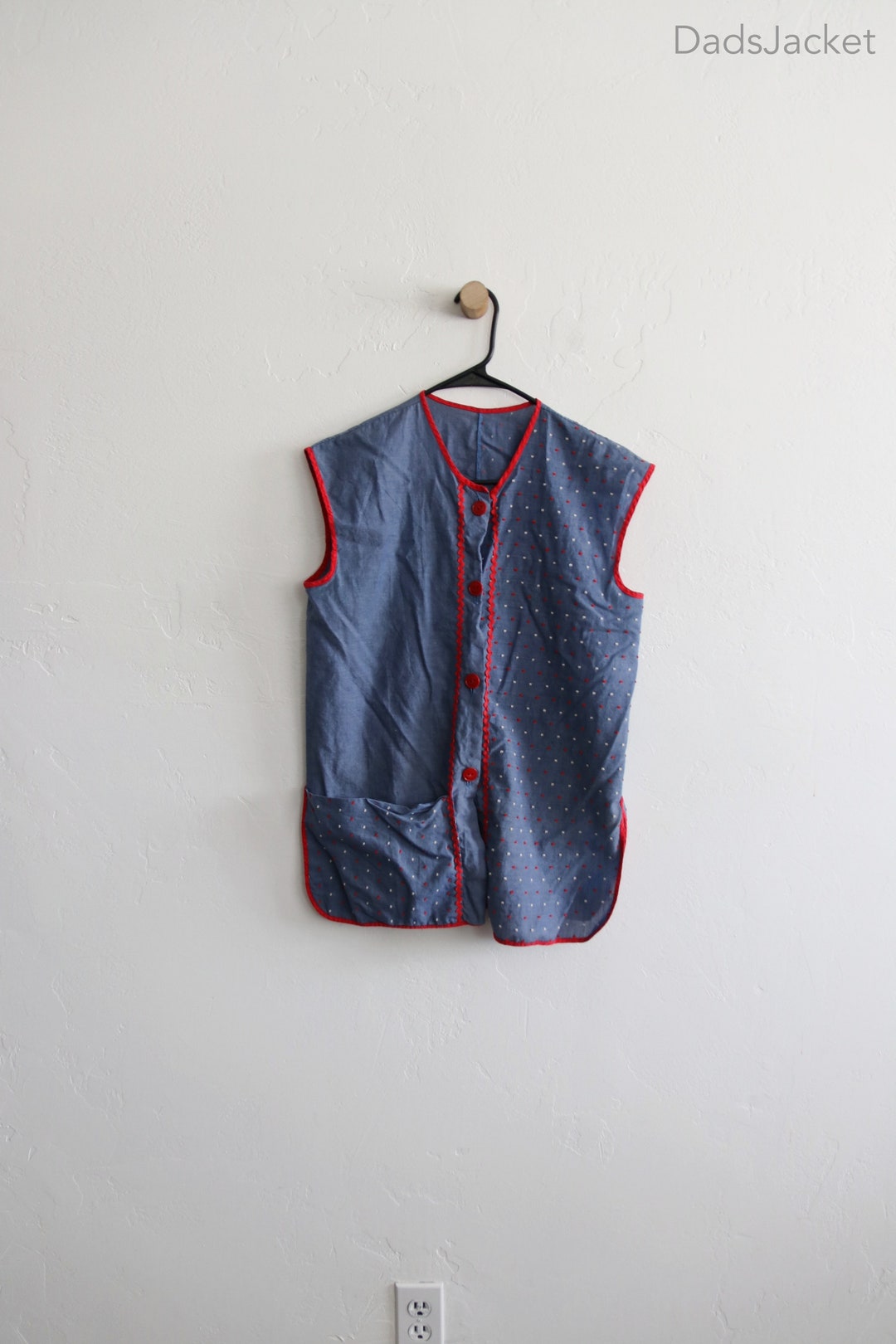 Homemade Old Lady Craft Vest Medium - Etsy