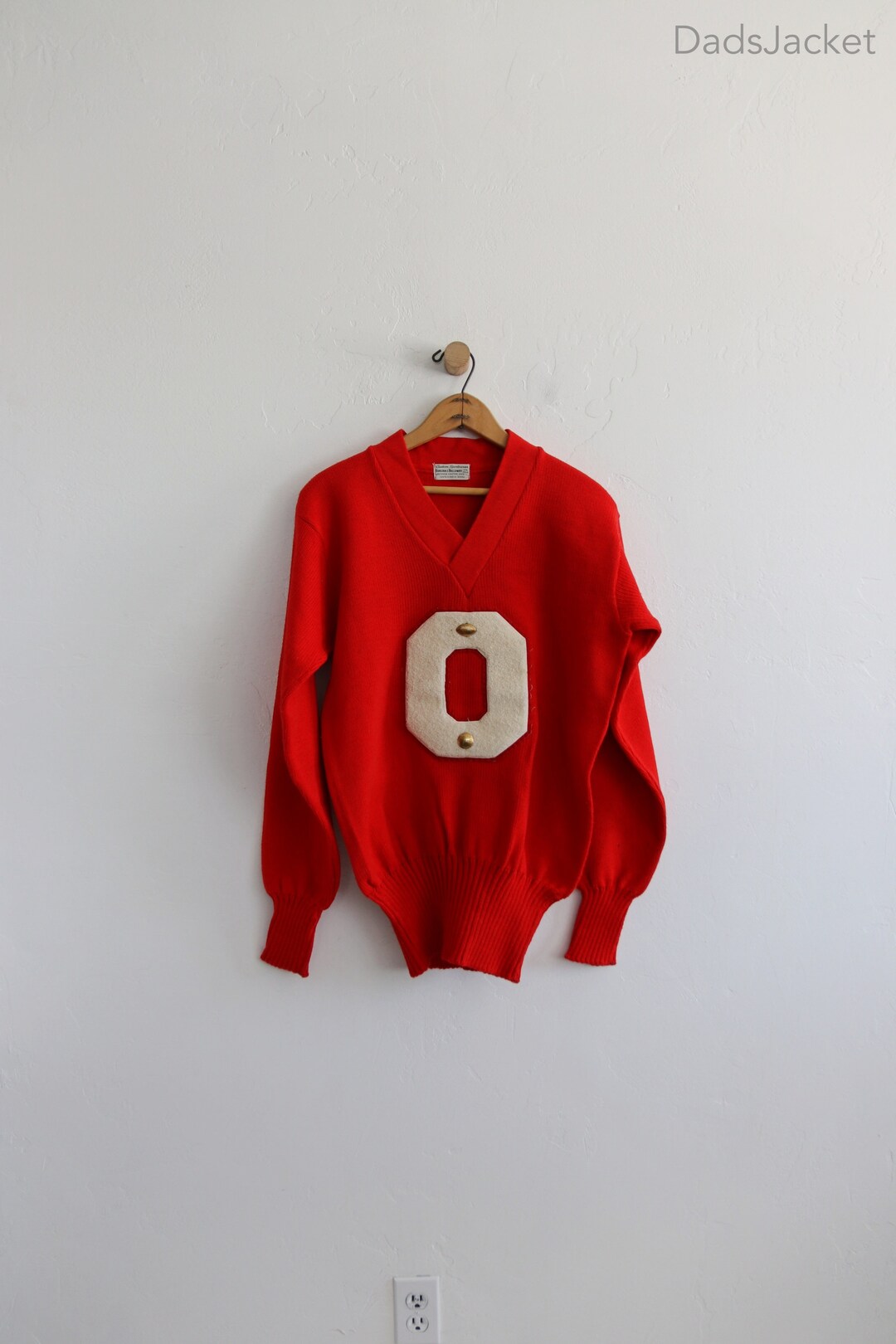 50s Letterman Varsity Wool Sweater Burean and Holloway Large - Etsy