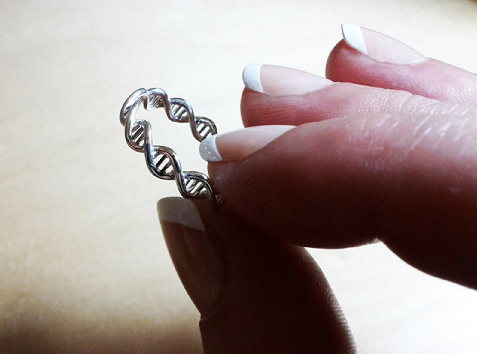 The Ring of Life DNA Ring by Sculptural Artist James William | Etsy