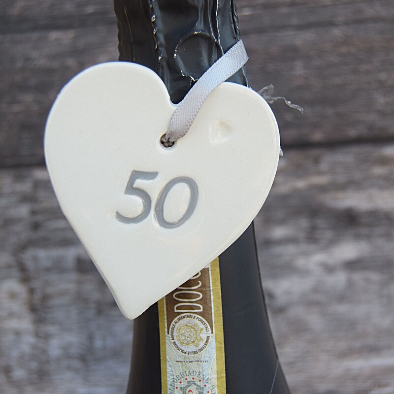 50th Anniversary Tag - Etsy