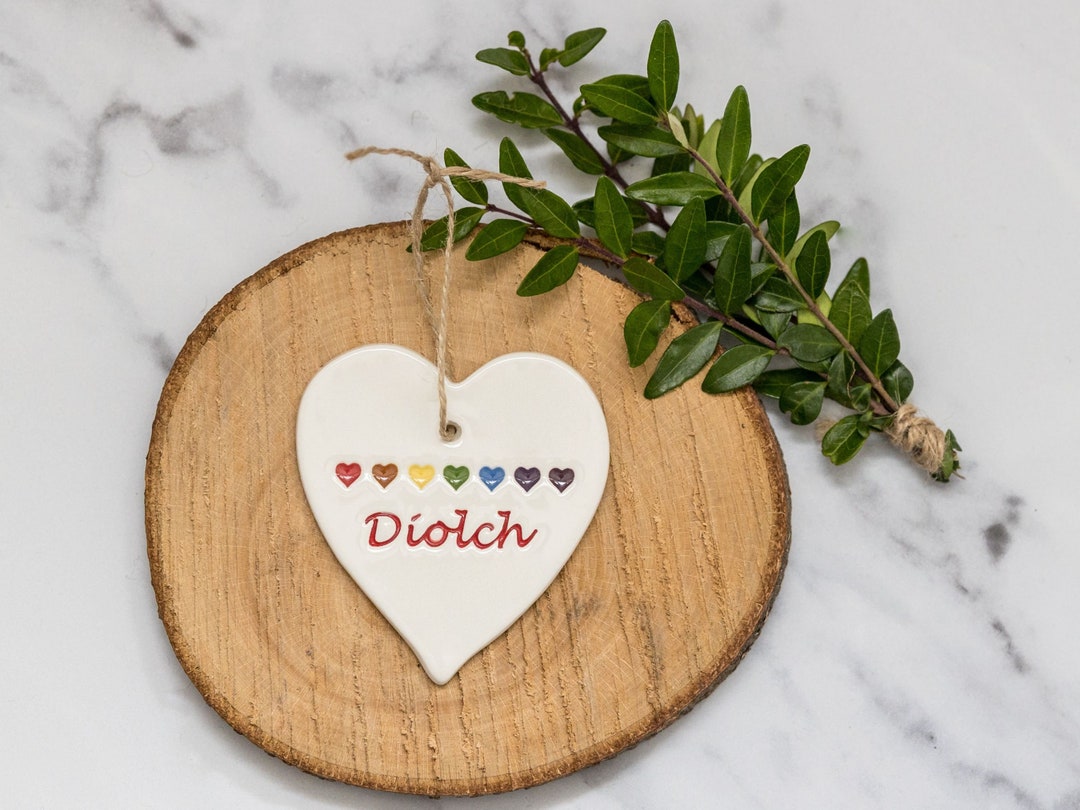 Diolch, Thank You in Welsh, Say Thank You in Welsh, Diolch Gift, Wales ...