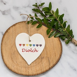 Diolch, Thank You in Welsh, Say Thank You in Welsh, Diolch Gift, Wales ...