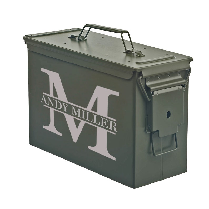 Personalized Engraved .50 Cal or .30 Cal Caliber Ammo Can - Etsy