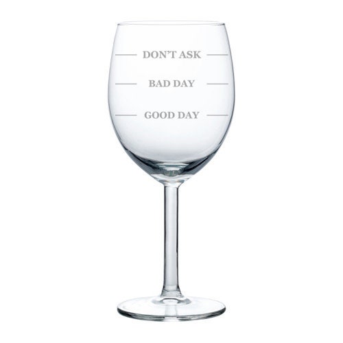 Custom Fill Lines Personalized Engraved Stemless or Stemmed Wine Glass ...