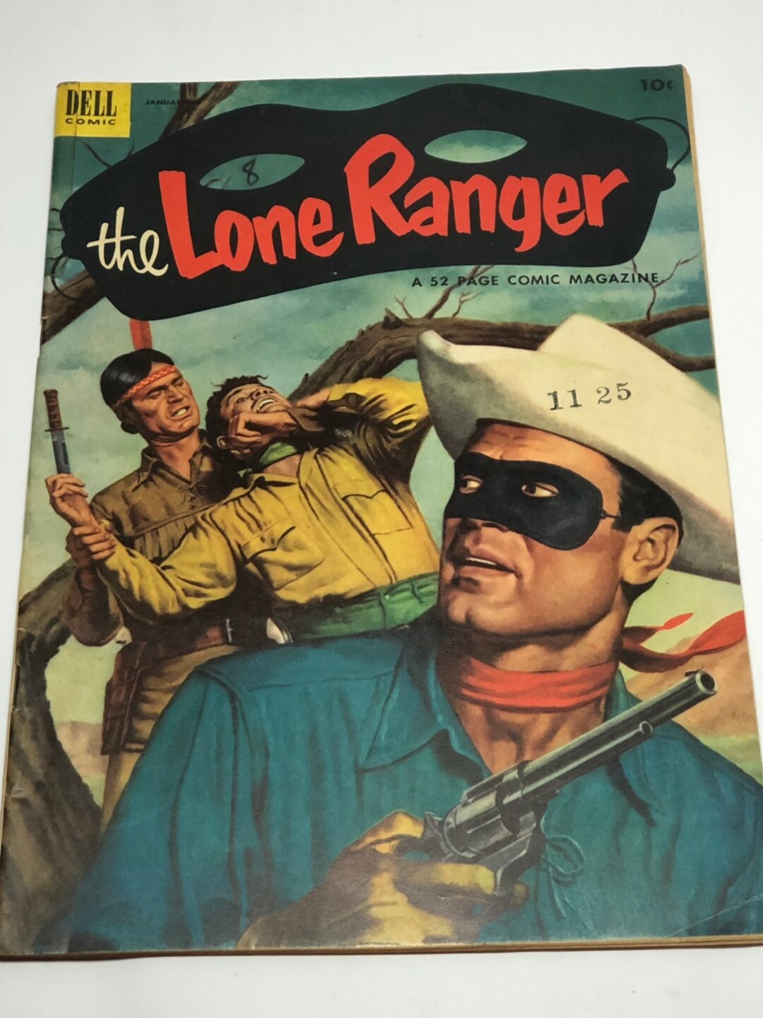 SALE Vintage Lone Ranger Golden Age Comic Book Vol 1 No 55 January 1953 ...