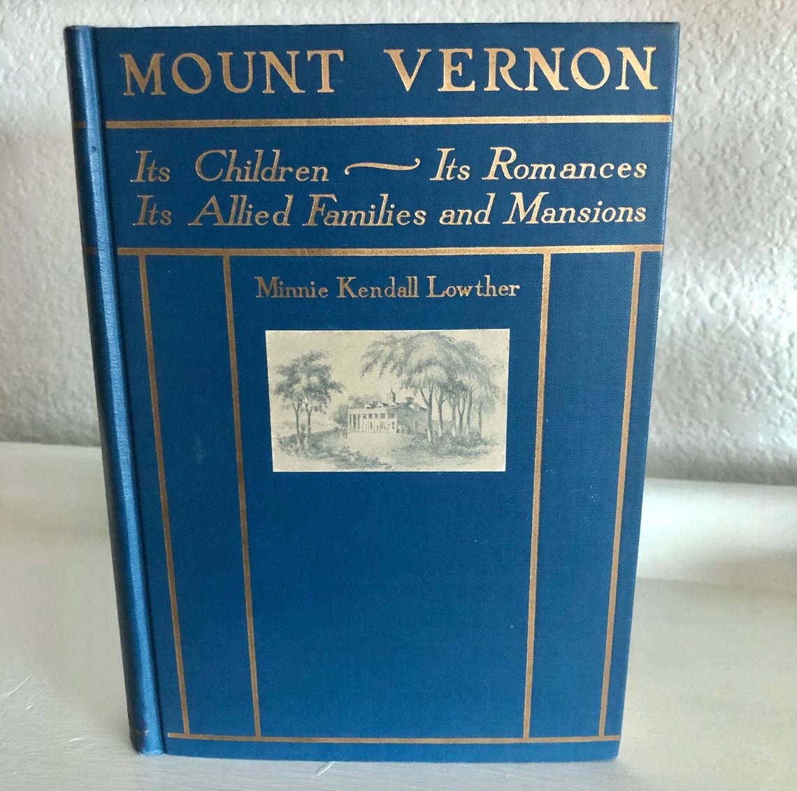 Antique MOUNT VERNON Children Romances Allies and Mansions by Minnie ...