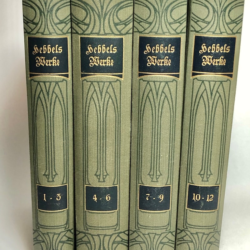 Antique German Books - Etsy