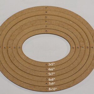 Oval Layout Forms - Etsy
