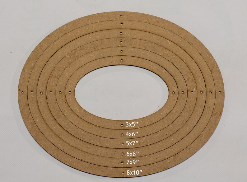 Oval Layout Forms - Etsy