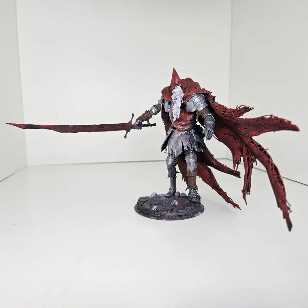 Slave Knight Gael Dark Souls Hand Painted High Quality Art Figure ...
