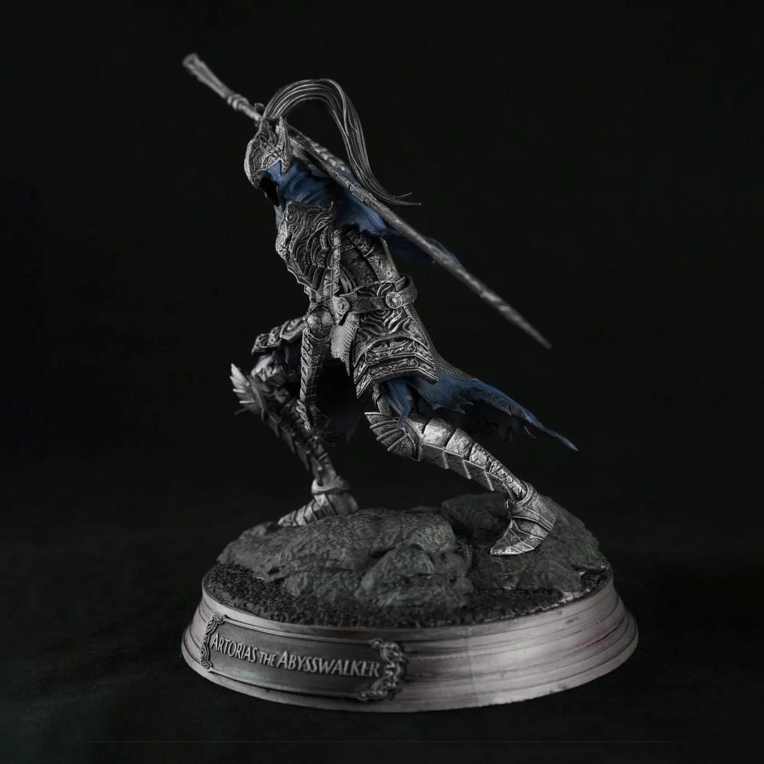 Dark Souls Artorias of the Abyss Hand Painted High Quality Art Figure ...