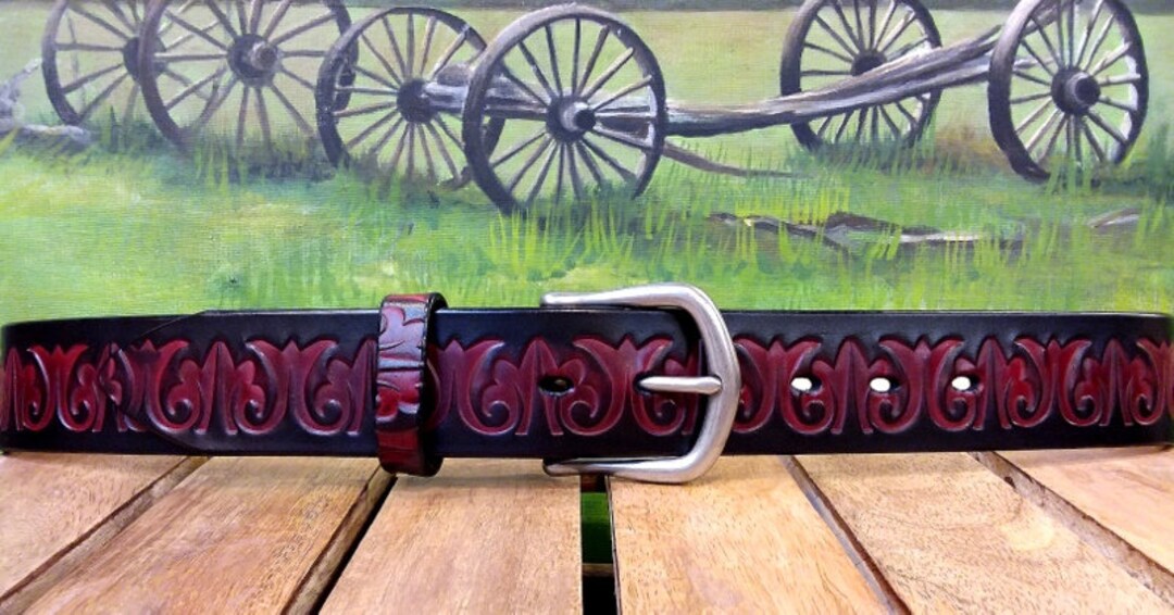 Artisan Handcrafted Medieval Jester Leather Belt - Etsy