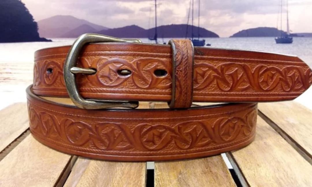 Artisan Handcrafted Harbor Rope Leather Belt - Etsy