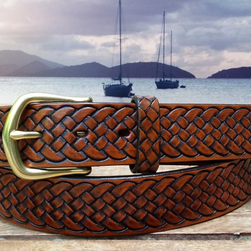 Braided Leather - Etsy