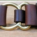 Loop & Ring Leather Cinch Belt - Etsy