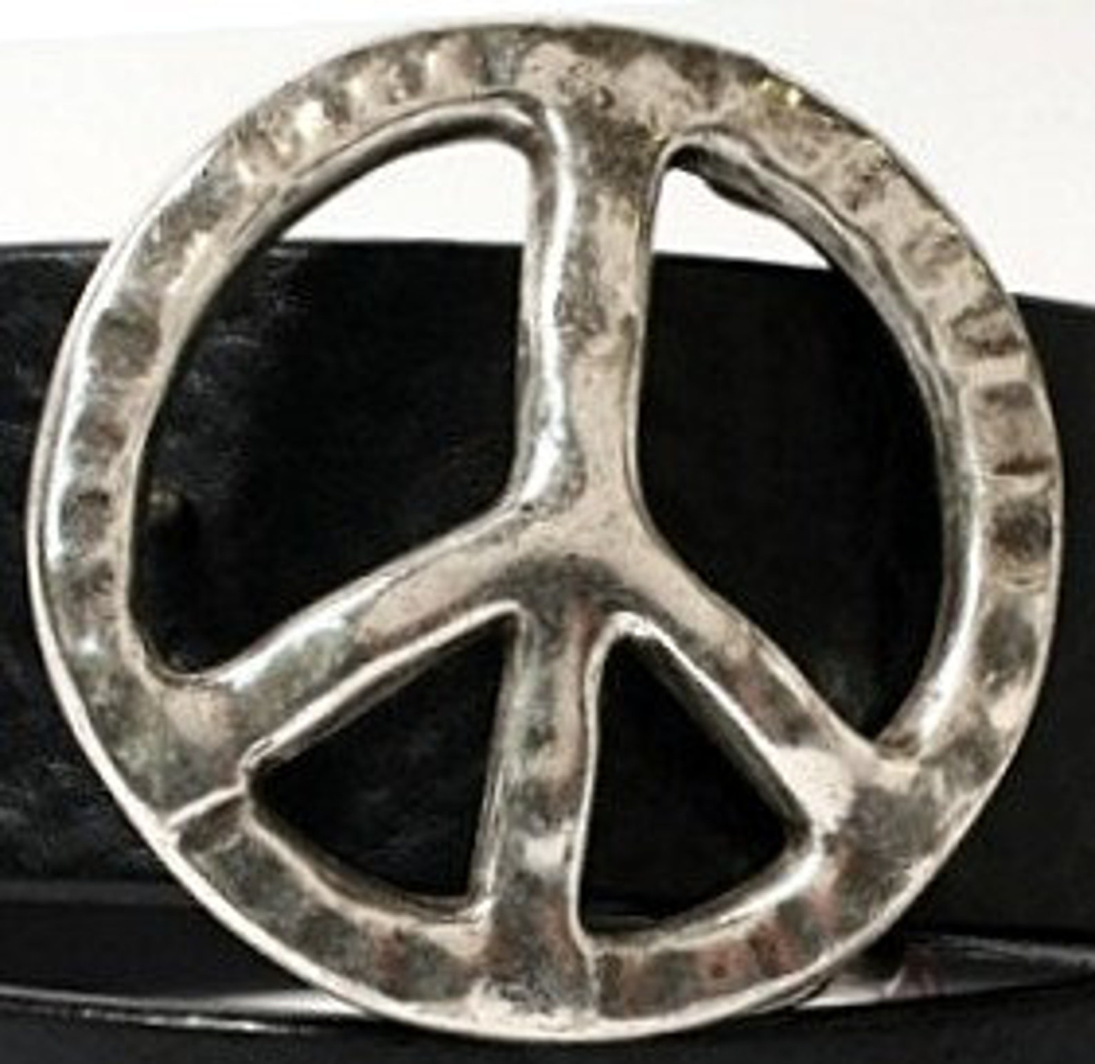 Peace Sign Buckle | Etsy