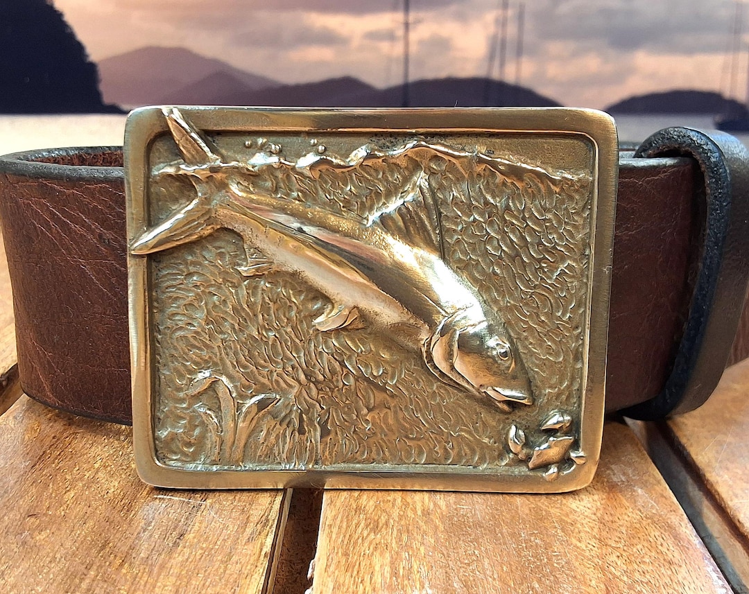 Bonefish Fly Fishing Buckle - Etsy