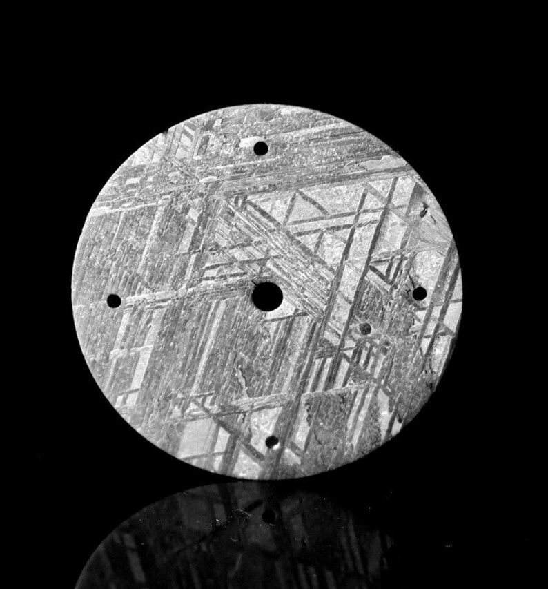 28.13 Mm Jewelry Watch Dial Natural METEORITE MUONIONALUSTA Clock Face ...