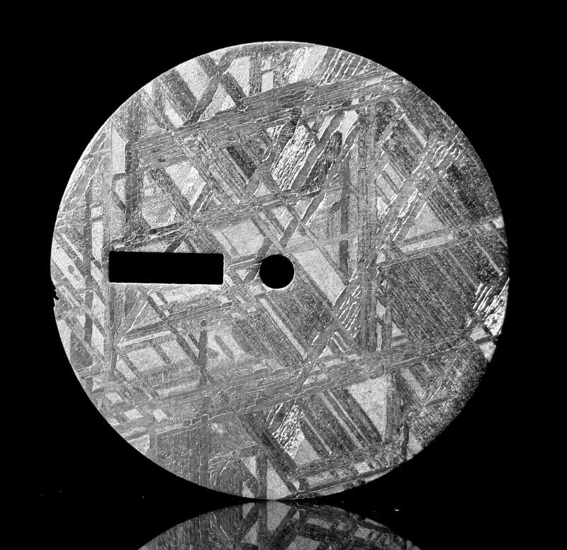 31.5mm Jewelry Watch Dial Natural METEORITE MUONIONALUSTA Clock Face ...