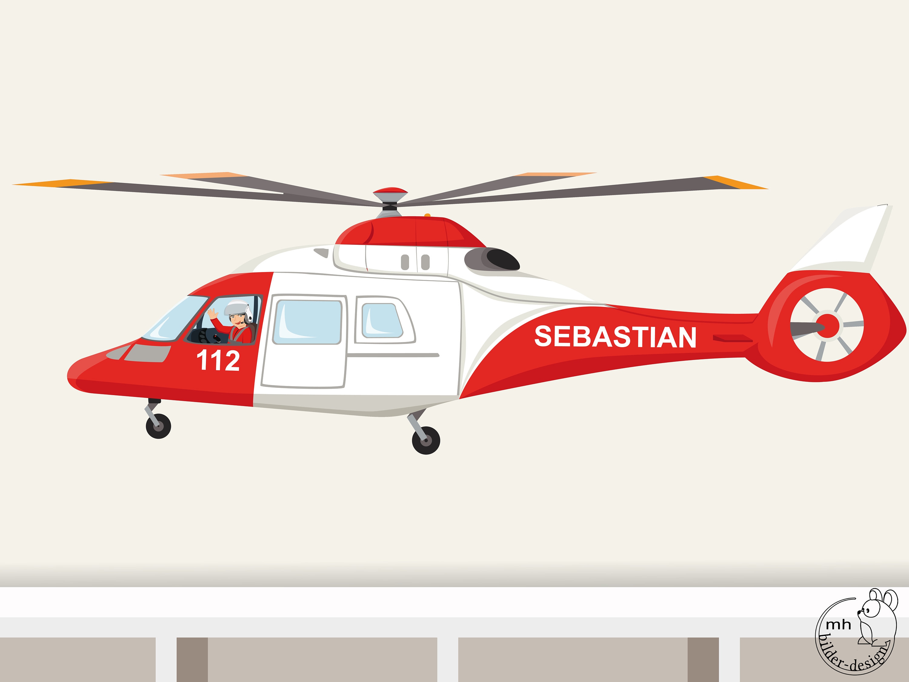 Helicopter Cartoon Rescue