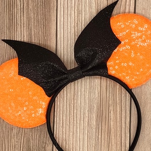 Halloween Bat Bow Mouse Ear, Halloween Spooky Ears, Mouse Ears Boo Bash ...