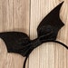 Halloween Black Bat Bow Headband, Halloween Spooky Season, Disney Boo ...