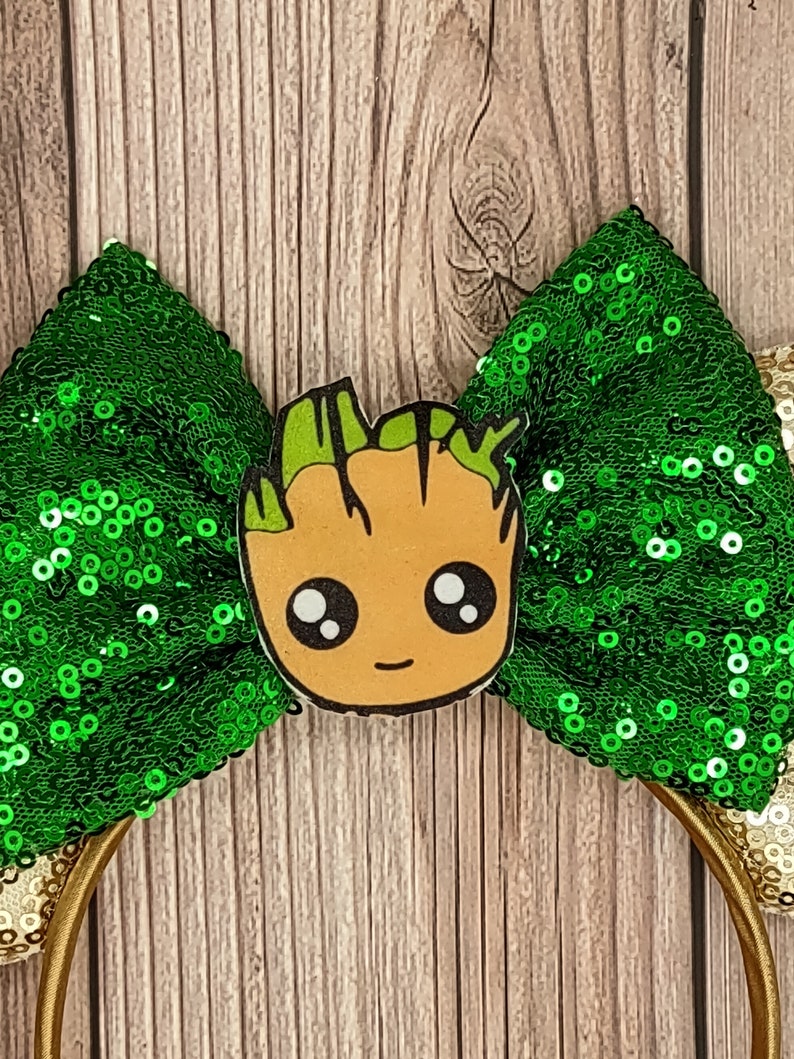 Groot Mouse Ears Marvel Guardians of the Galaxy Character - Etsy