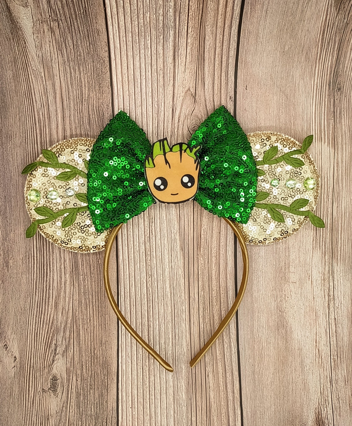 Groot Mouse Ears Marvel Guardians of the Galaxy Character - Etsy