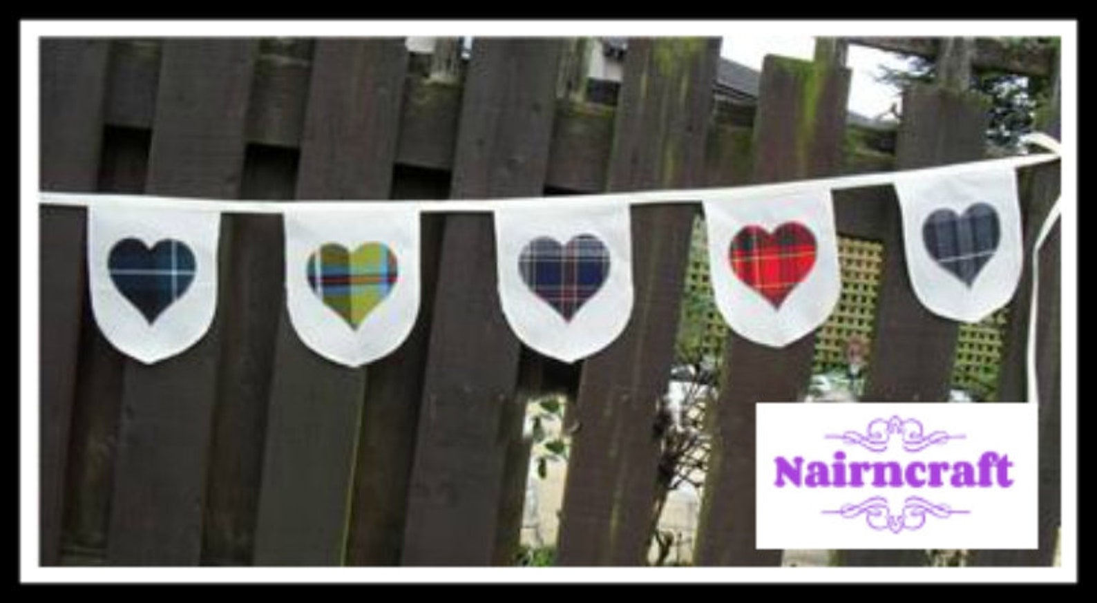Wedding Bunting Tartan Bunting. Handmade Retro Style Tartan - Etsy