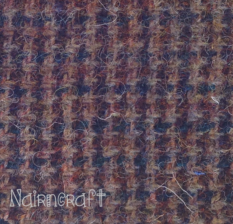 Highland Sheep Applique Patch Made in Brown Mini Check Harris - Etsy