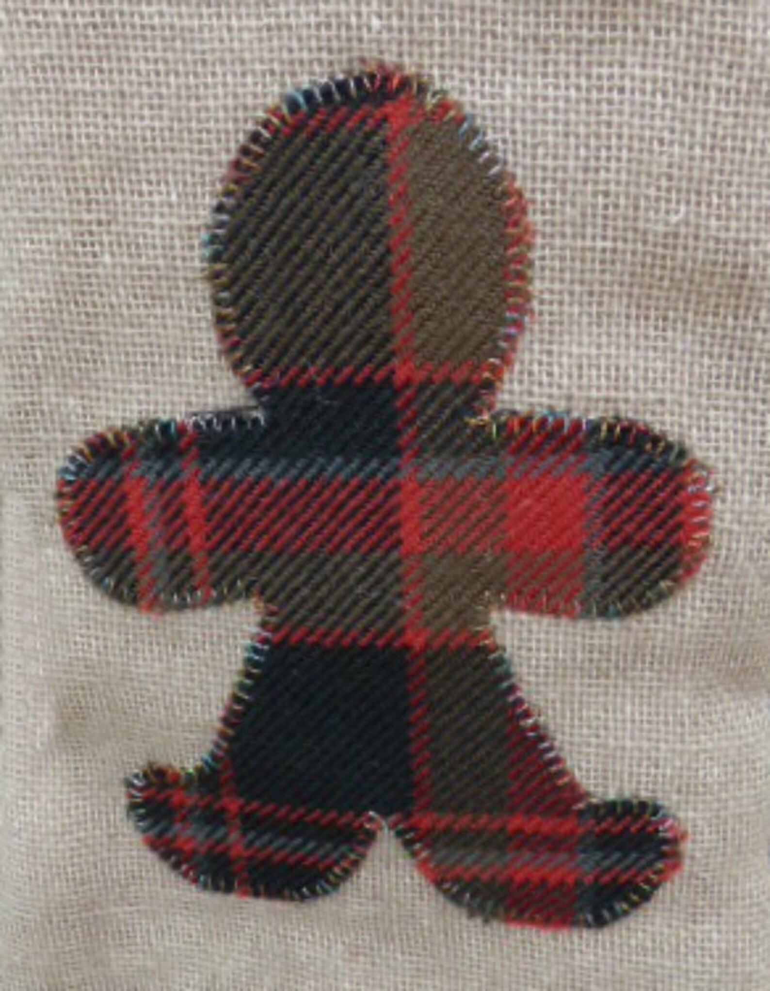 Handmade Gingerbread Man Christmas Stocking Made in Scottish - Etsy