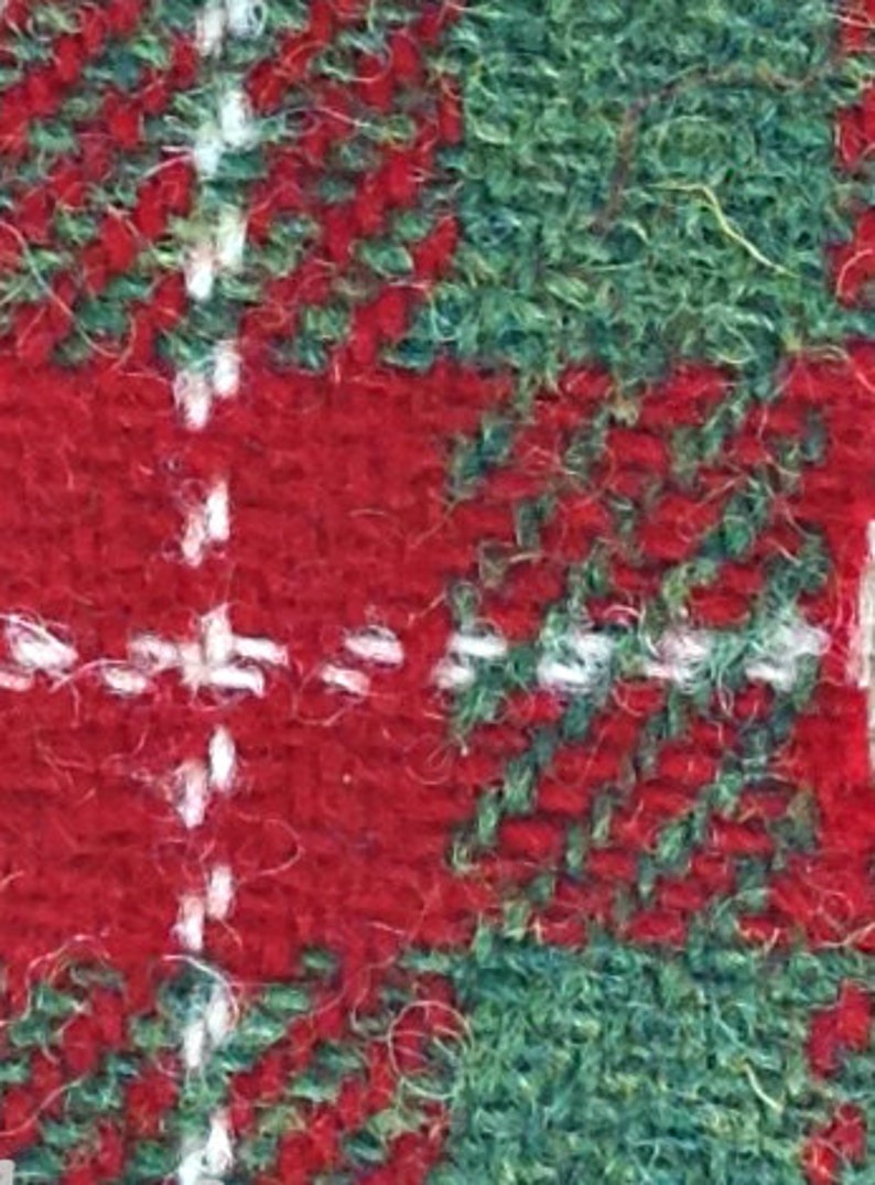 Harris Tweed Applique Patch Stag Head Deer Head Buck's - Etsy