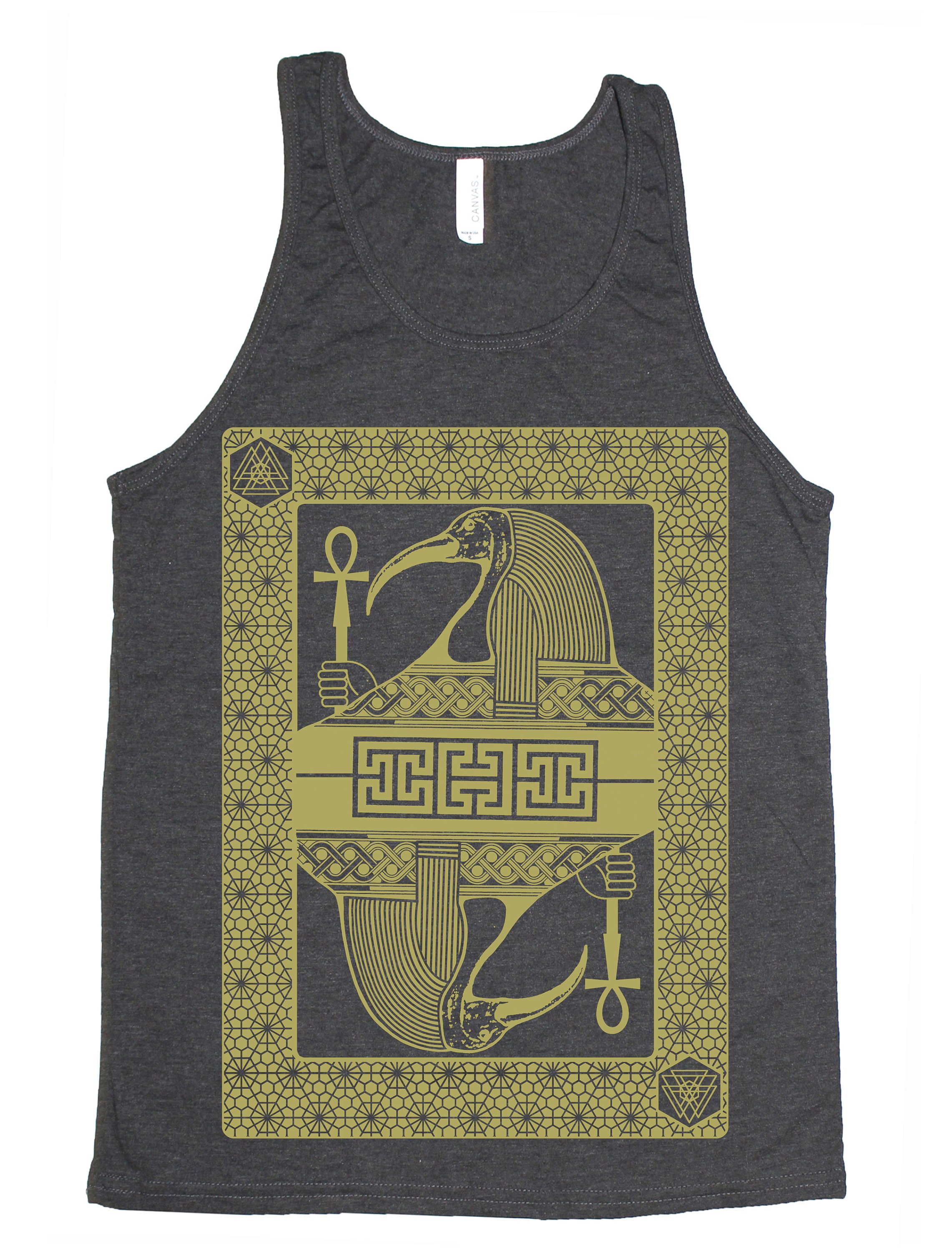 Men's THOTH Tank Top Sacred Geometry Egyptian Ancient | Etsy