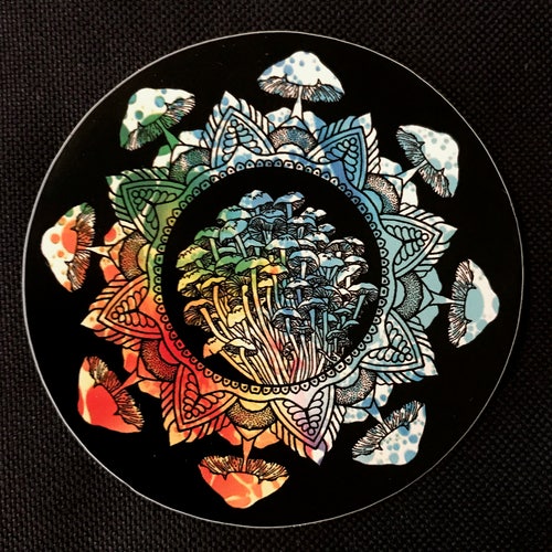 Banjo Tree Sticker Holographic Sticker Bluegrass Banjo | Etsy