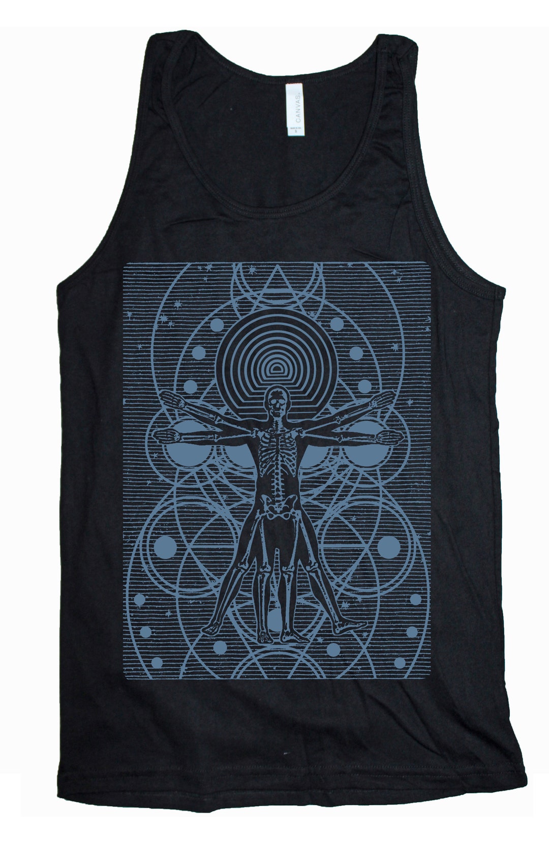 Men's TRAVELLER TANK TOP Cosmic Space Sacred Geometry Mystic ...