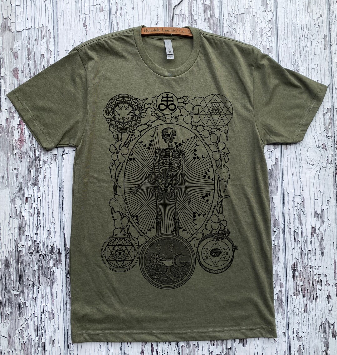 Unisex ALCHEMIST Tee Dotwork Sacred Geometry Mystic Psychedelic ...
