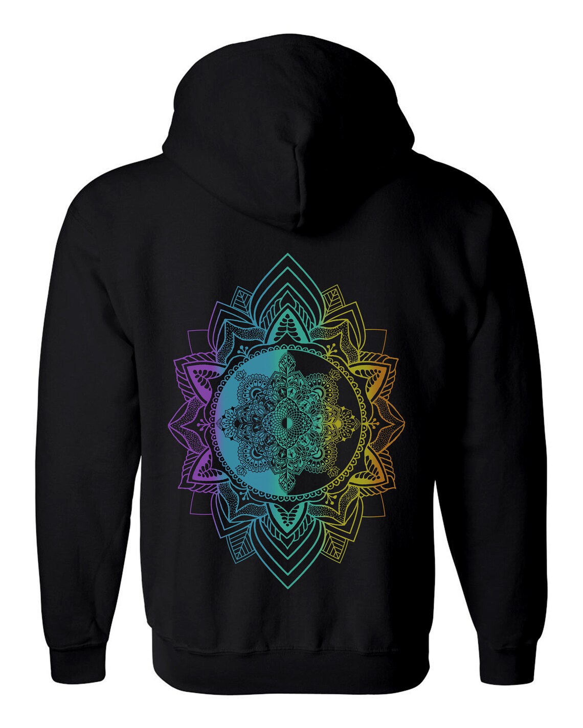 Geometric HARMONIC MANDALA Hoodie Men's and Women's - Etsy