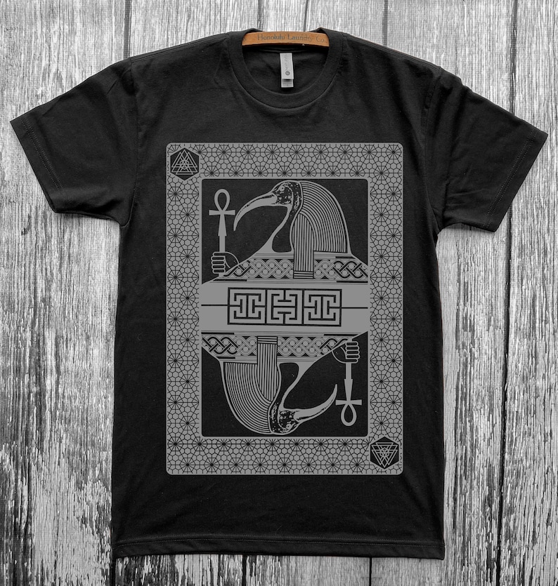 Unisex Tee THOTH Sacred Geometry Egyptian Ancient Mystic - Etsy