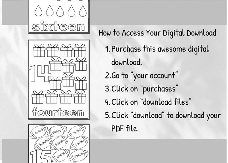 Kids Learning, Number Recognition Coloring Worksheets: Preschool ...